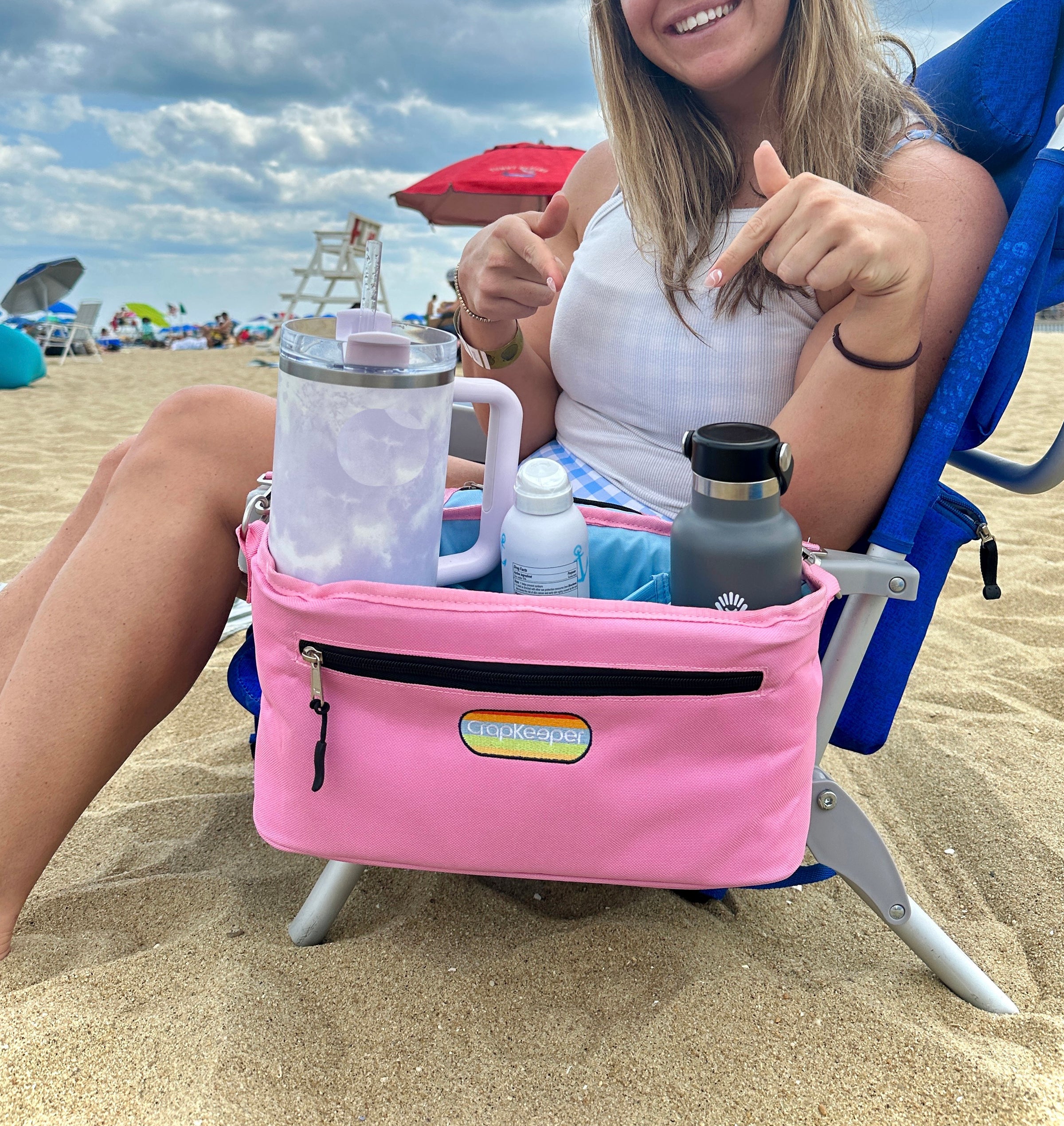 CrapKeeper | THE CRAPKEEPER ORGANIZER BAG - Simply Straps to Chairs